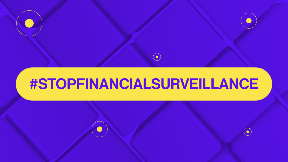 Stop Financial Surveillance
