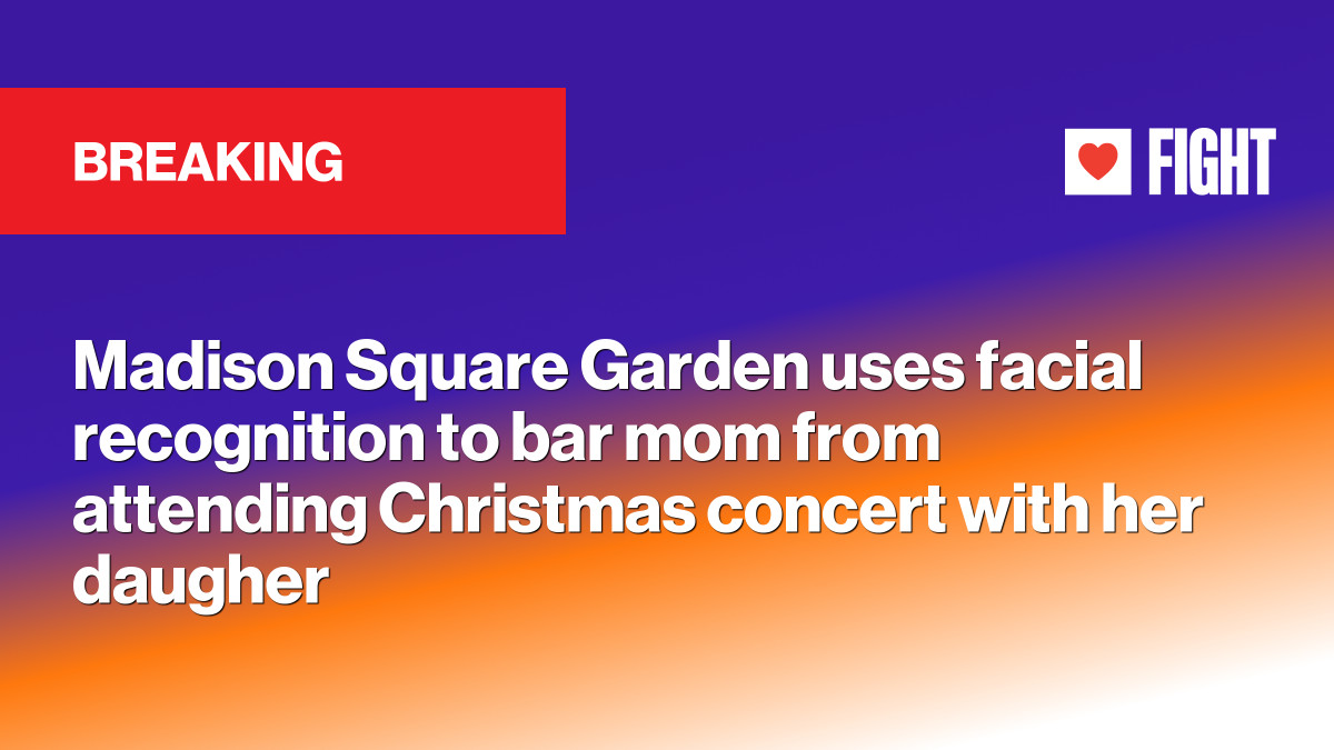 BREAKING: Madison Square Garden uses facial recognition to bar mom from ...