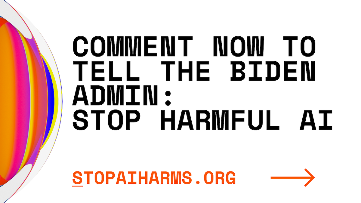 OMB AI EO Comment Page